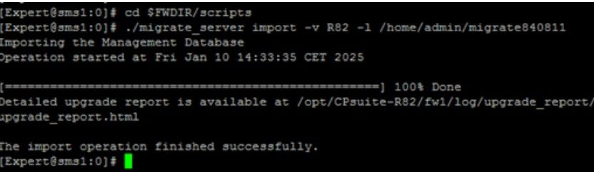 Solved: Issue with last upgrade tool package from R80.40 t... - Check ...
