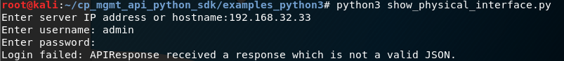 Login Failed Apiresponse Received A Response Whic Check Point Checkmates 