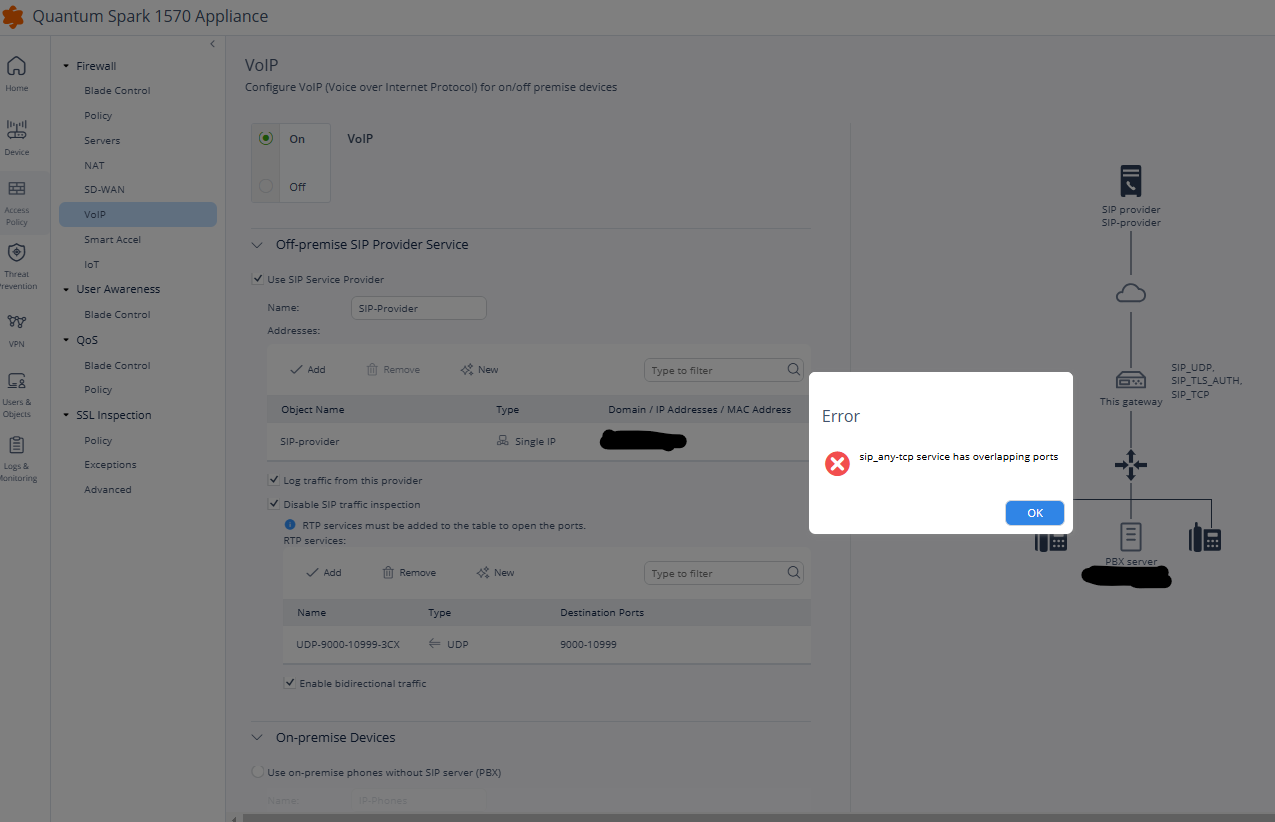 setting up firewall for 3CX - Check Point CheckMates