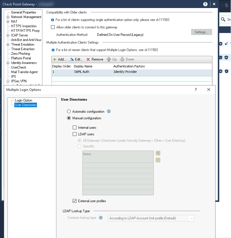 Adfs Remotes Access Vpn With Saml Check Point Checkmates