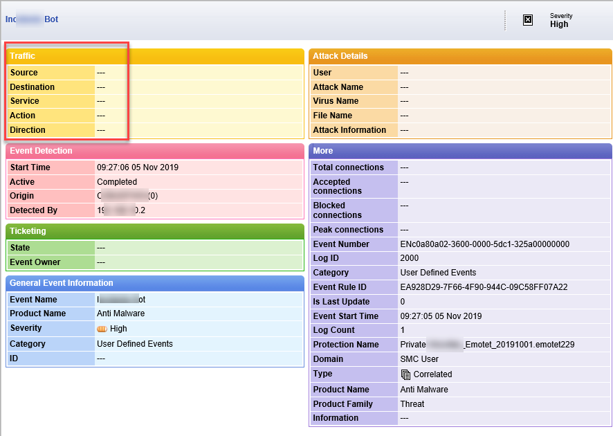 [Smartevent] Mil Alerts Source and destination emp... - Check Point ...