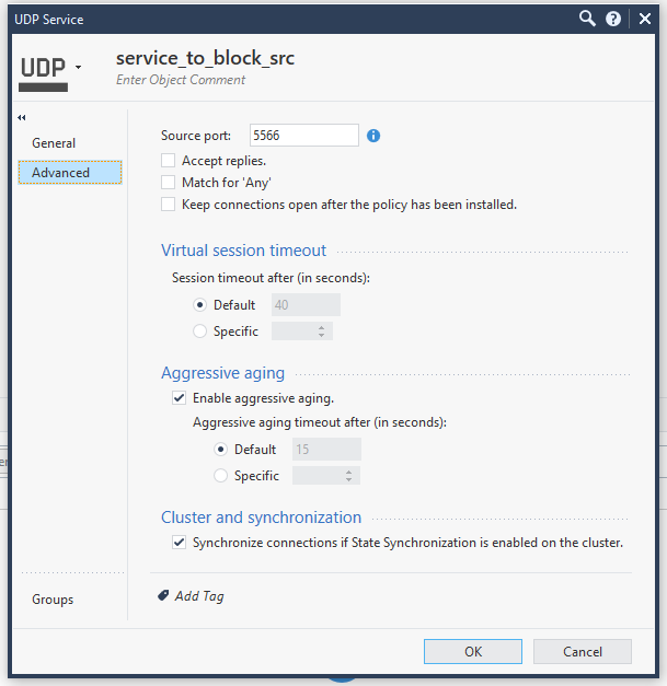 Strangeness with UDP packets filtering by src port - Check Point CheckMates