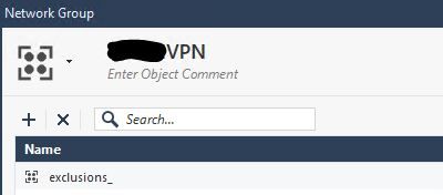 Split Tunnel Domain group - Check Point CheckMates