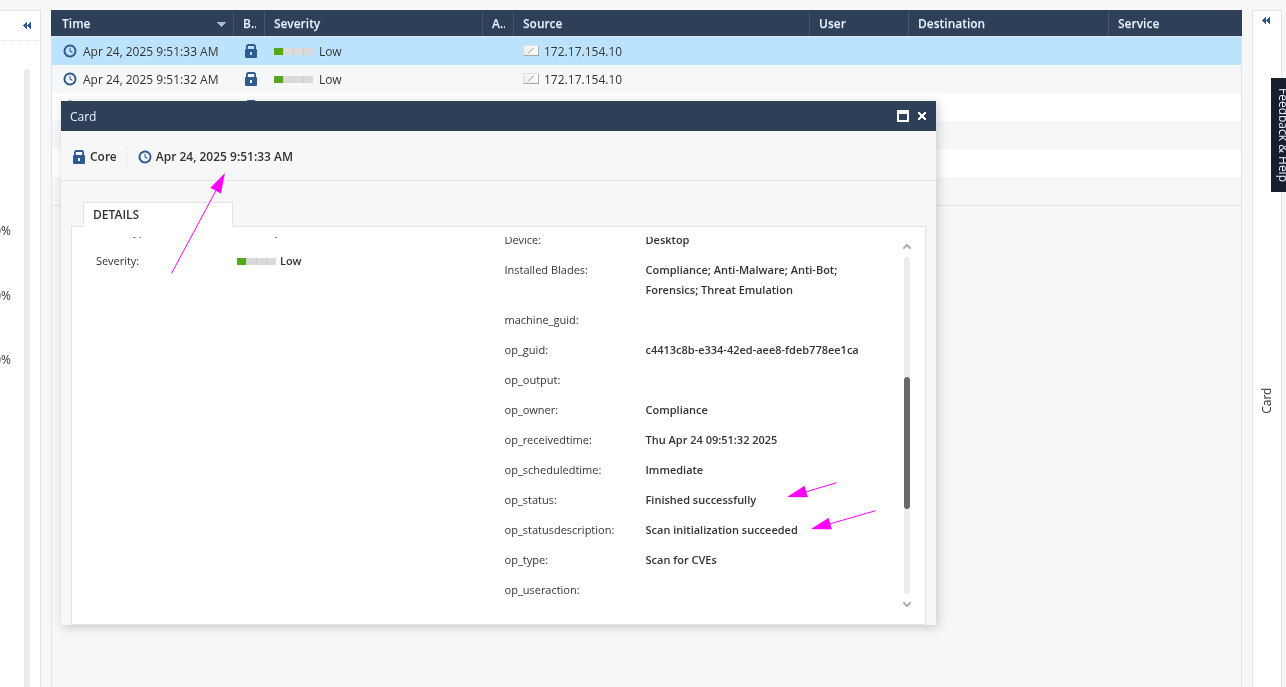Problem scanning using POSTURE MANAGEMENT - Check Point CheckMates
