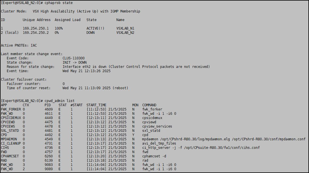 Cluster Xl Failover Due To Fullsync Pnote On Check Point Checkmates