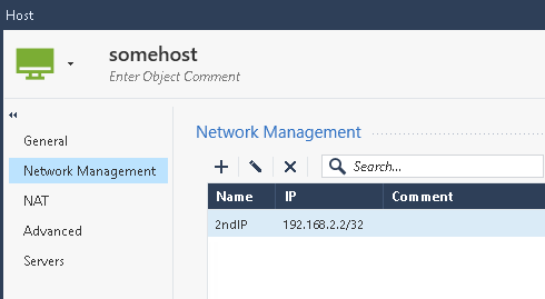 Solved: Host Object multiple IPs - Check Point CheckMates