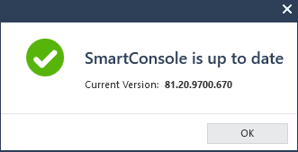 Solved: Strange error in SmartConsole - Check Point CheckMates