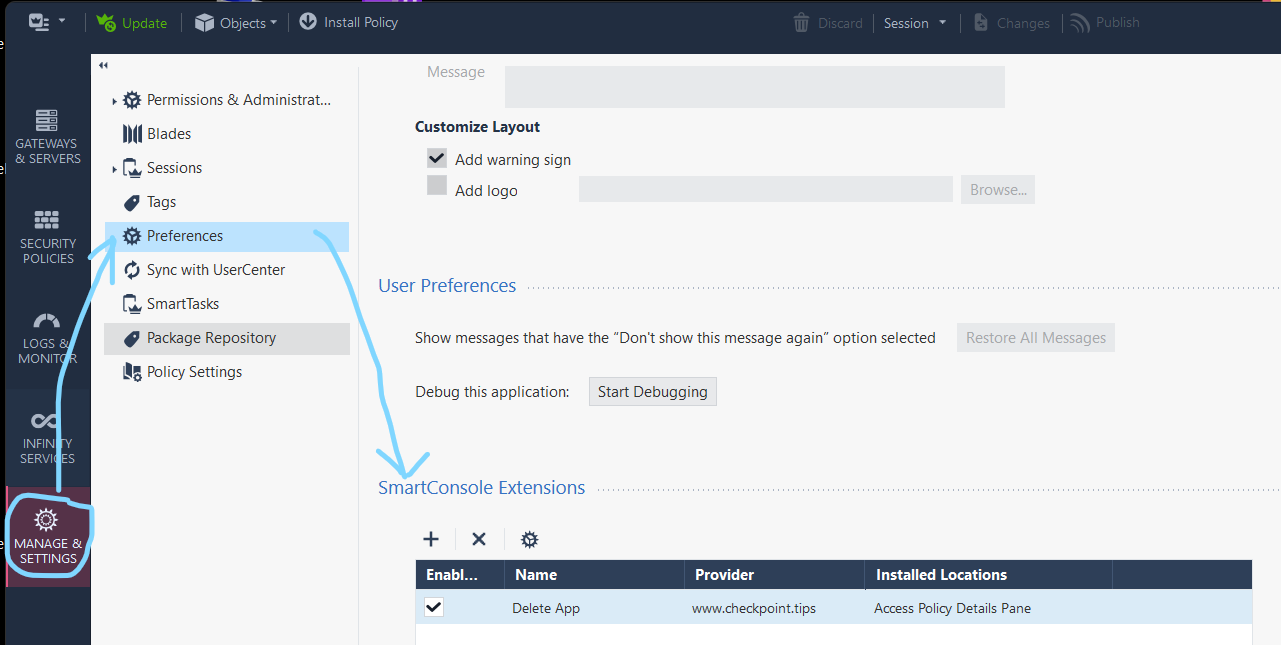 SmartConsole Extension - Easy deletion of unused r... - Check Point ...