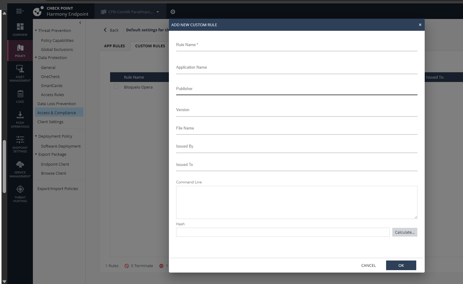 Application Control Functionality - Custom rules /... - Check Point ...