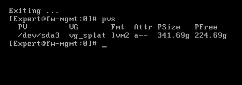 Solved: Checkpoint Management ESX VM- resizepart R81.20 - Check Point ...