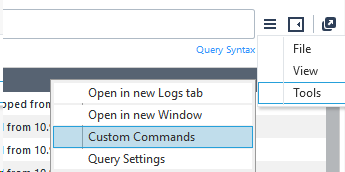 SmartView and Custom Actions - Check Point CheckMates