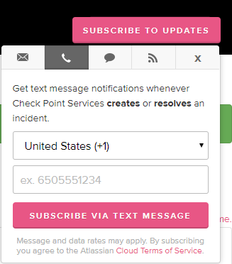 Check Point Services Status - Check Point CheckMates