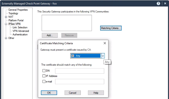 VPN certificates - Check Point CheckMates