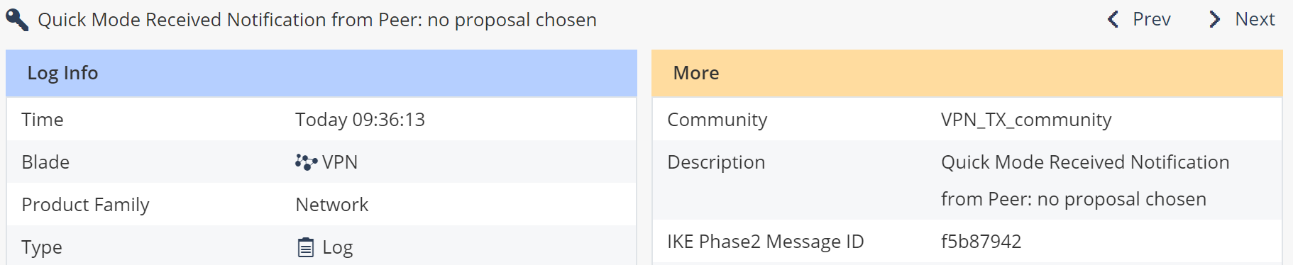 Solved: VPN problem Phase 2: Quick Mode Received Notificat... - Check ...