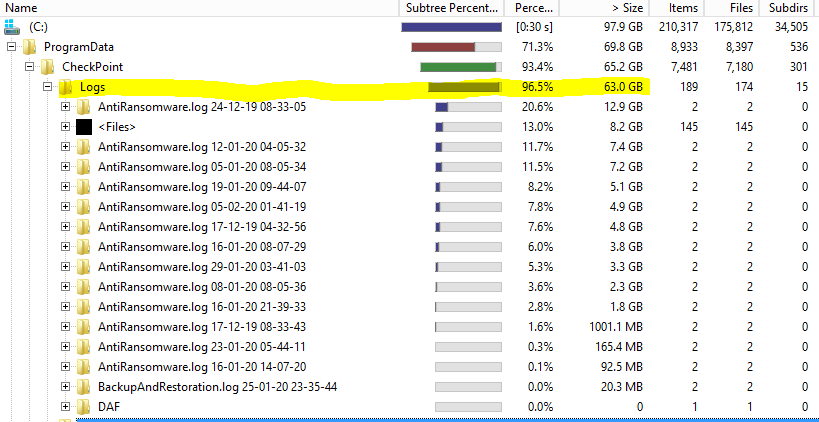 Large Log Files - Check Point CheckMates