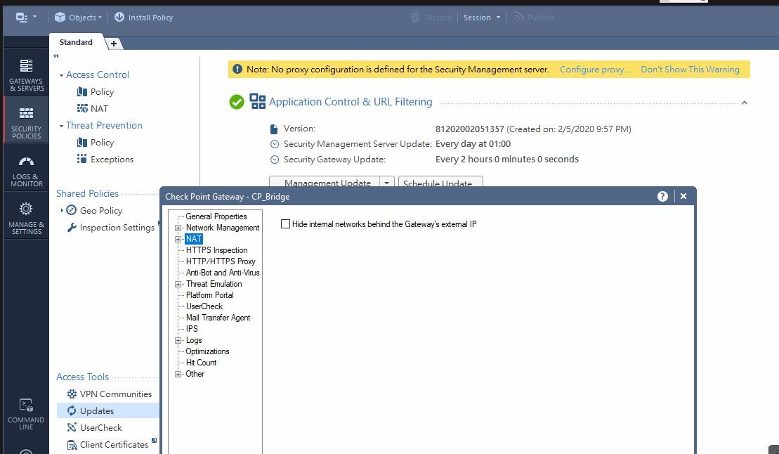 CheckPoint bridge mode is not working between the ... - Check Point ...
