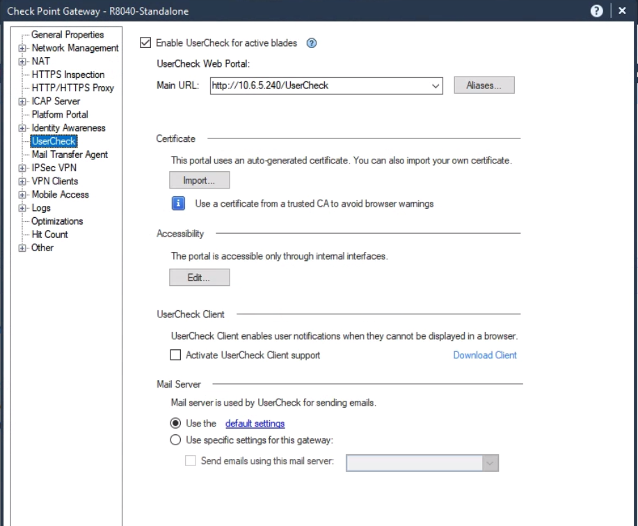 Problem with HTTPS Inspection - Check Point CheckMates
