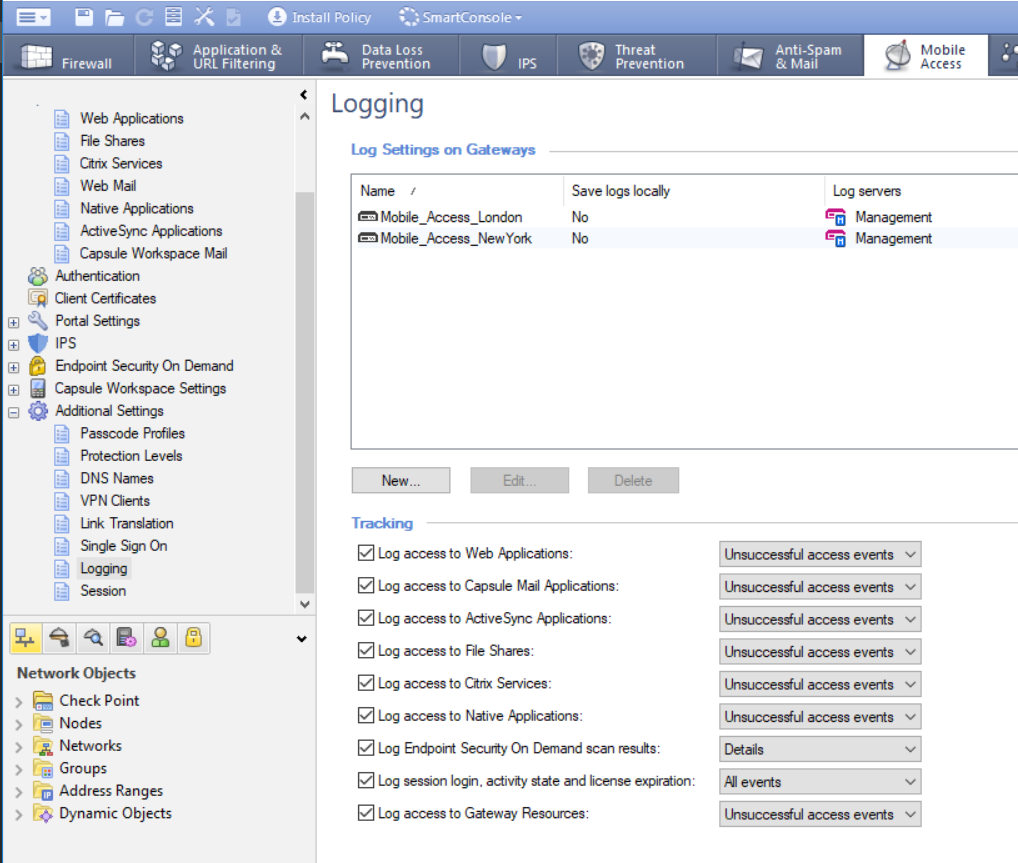 Can we view SNX log(include users access which des... - Check Point ...