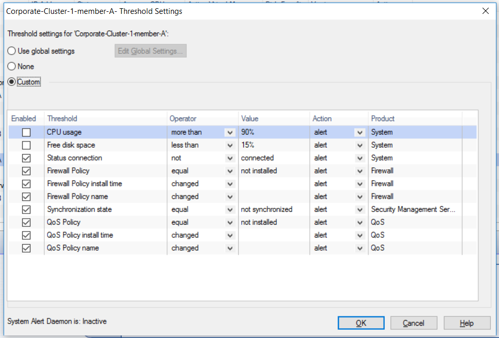 Create alert on view monitor when concurrent conne... - Check Point ...