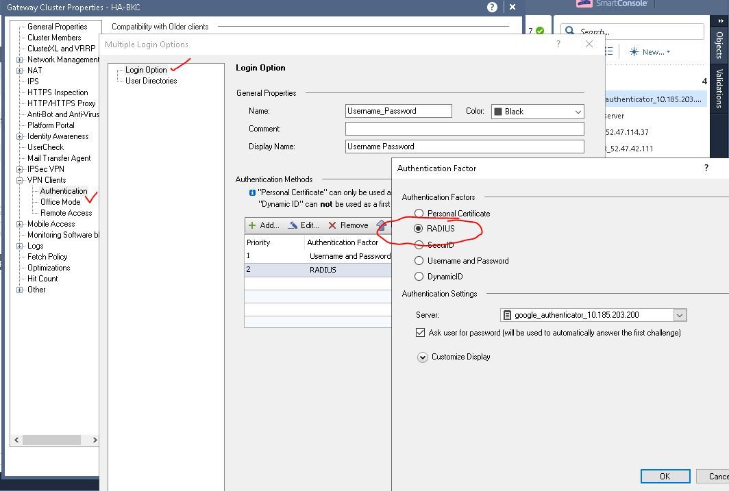 MFA with Google Authenticator - Check Point CheckMates