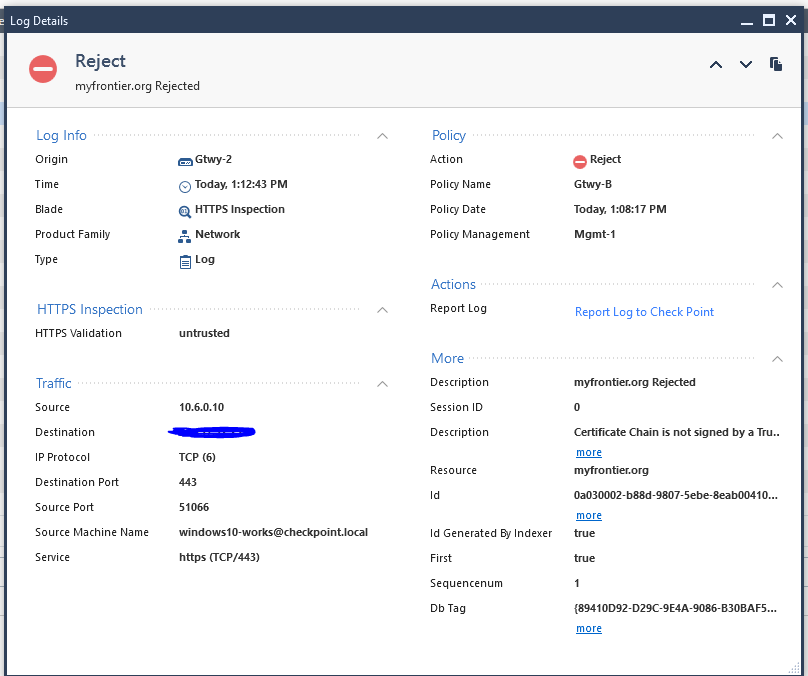Https Inspection Not Working Check Point Checkmates