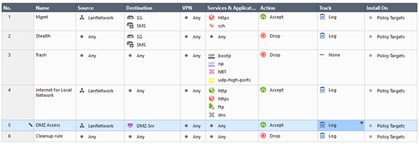 Part 7 - Managing Security Policies - Check Point CheckMates