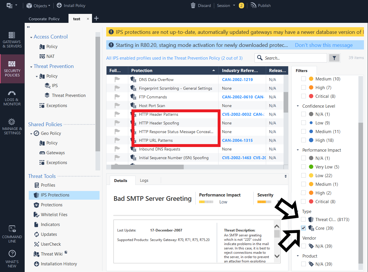Solved: IPS Core Protections and HTTPS Inspection - Check Point CheckMates