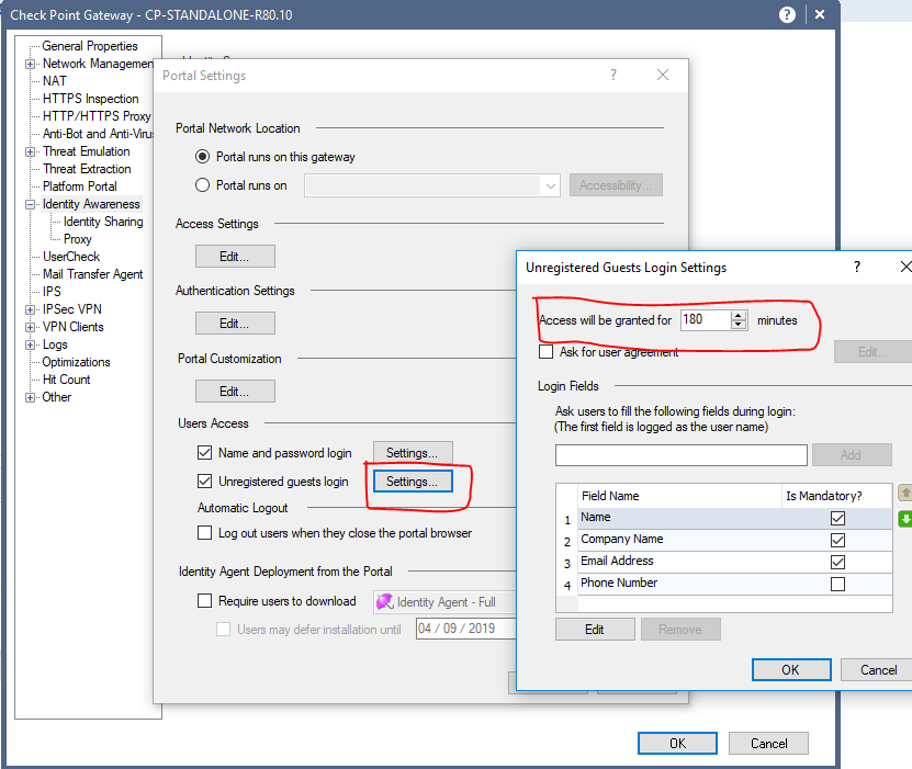Solved: Captive portal - Check Point CheckMates