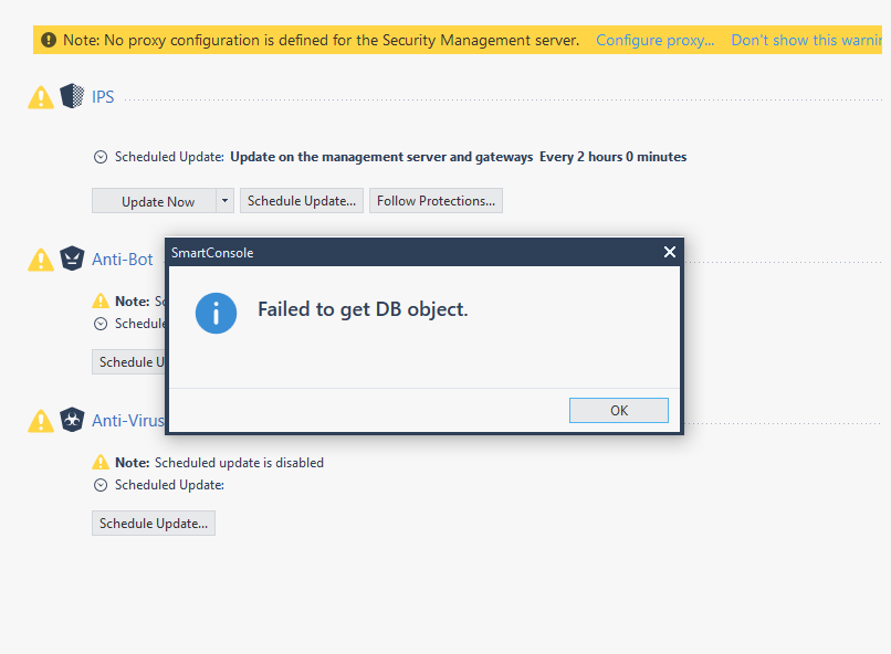 IPS update Failed : - Check Point CheckMates
