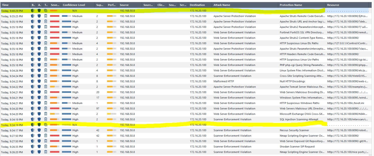 SmartEvent IPS alert example - Check Point CheckMates