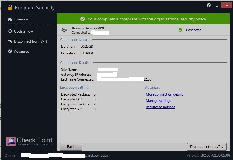 Change "Enable Always-Connect" always grey - Check Point CheckMates