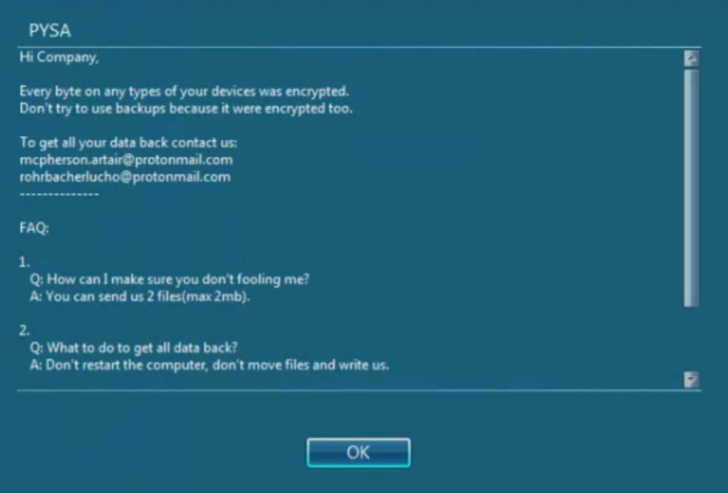 Case Study: Mespinoza/Pysa Ransomware Attack - Check Point CheckMates