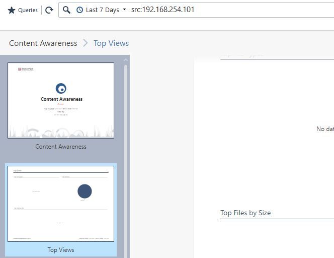 Checkpoint Content Awareness reports - Check Point CheckMates