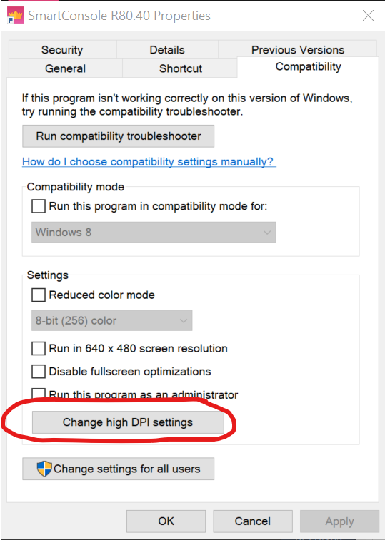 Compliance Blade UI looks broken on higher resolut... - Check Point ...