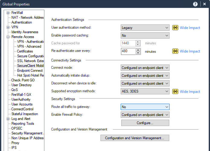 VPN Client to Client Connections without hub mode - Check Point CheckMates
