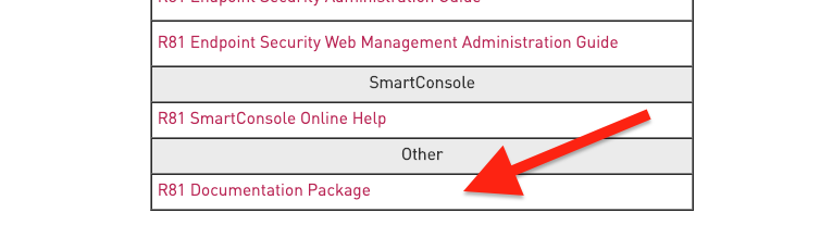 R81 Documentation Package? - Check Point CheckMates