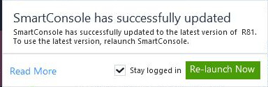 Updatable SmartConsole Early Availability - Page 2 - Check Point CheckMates