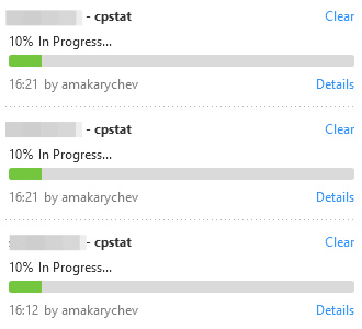 WebAPI one time script stucks at 10% - Check Point CheckMates