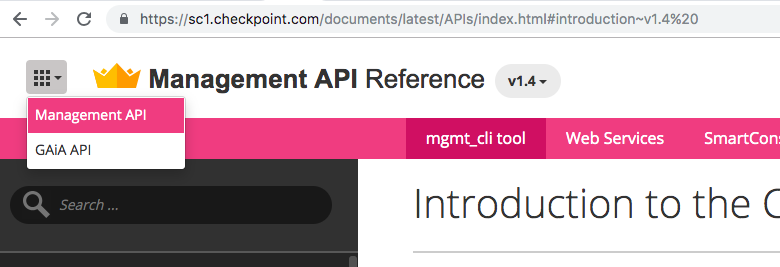 GAiA API documentation - Check Point CheckMates